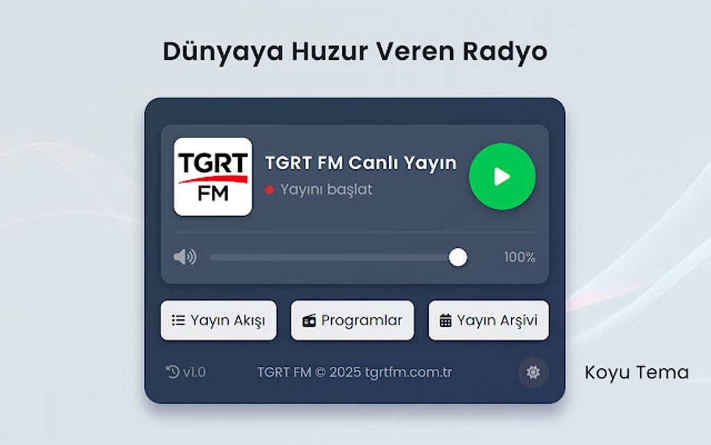 TGRT FM Google Chrome 용 - 확장 프로그램 다운로드