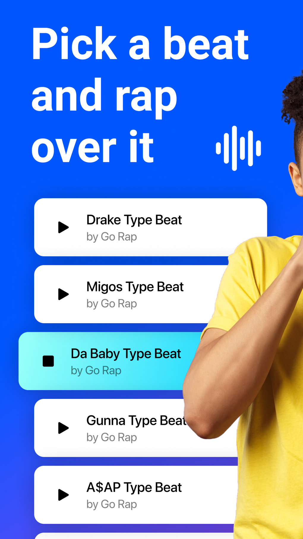 Go Rap - Beat Maker Effects for iPhone - Download