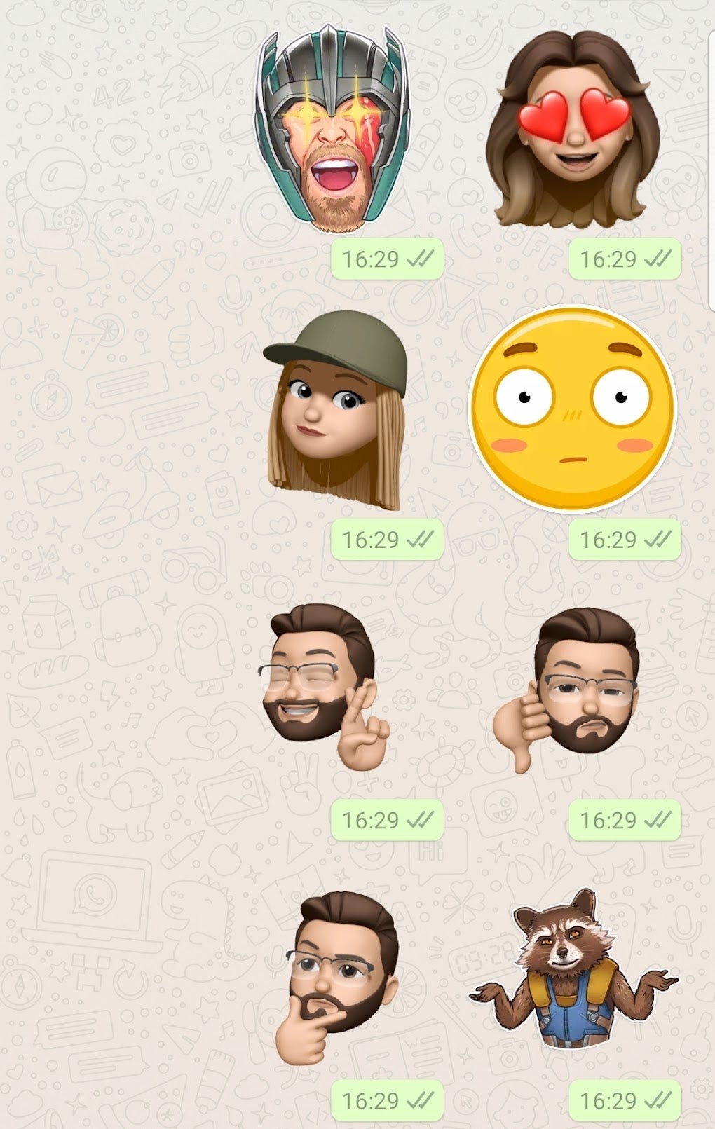 Emojis Memes Stickers cho Android - Tải về