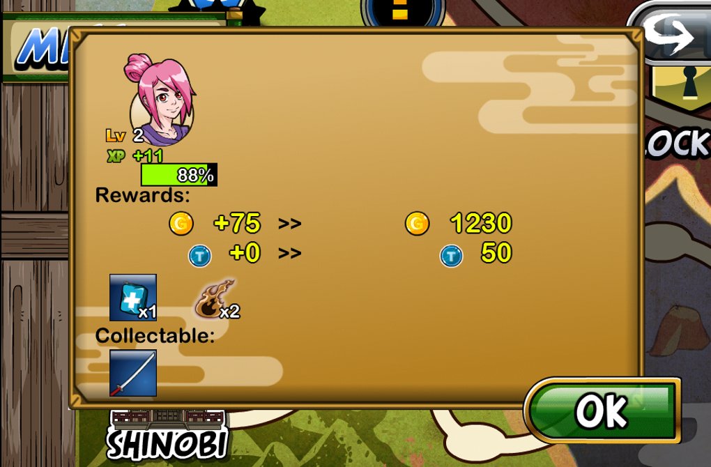 Ninja Saga para iPhone - Descargar