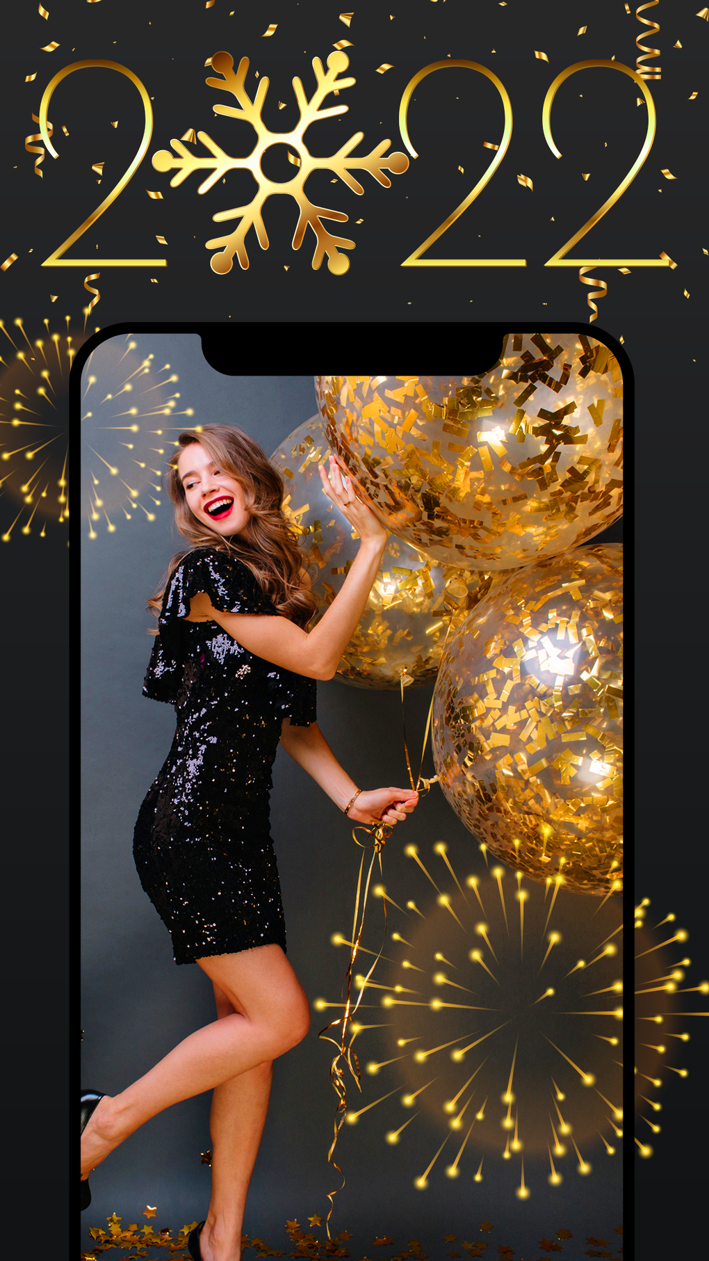 New Year Photo Frames para iPhone - Descargar