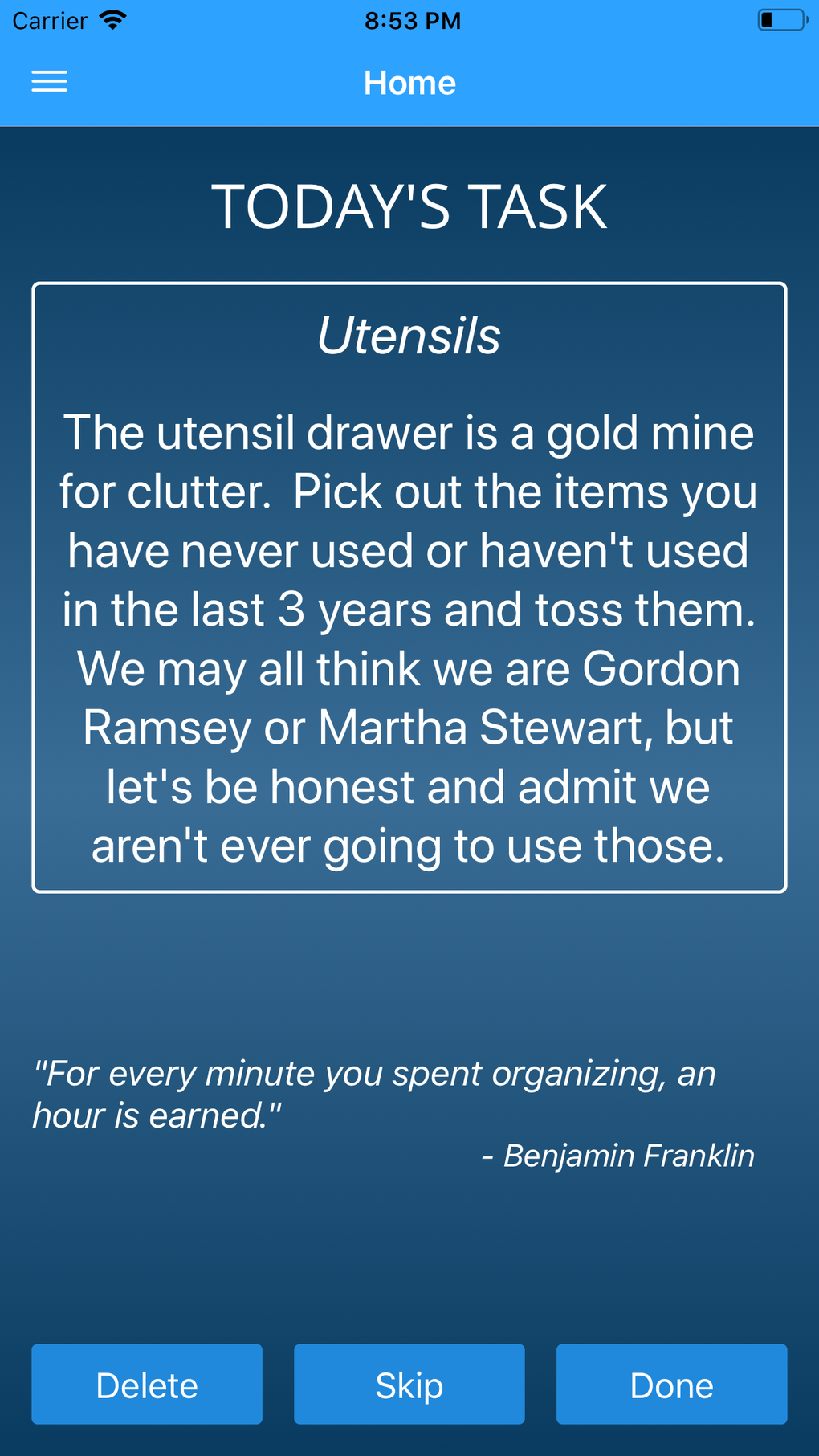 Toss - Declutter Fast Easy for iPhone - Download