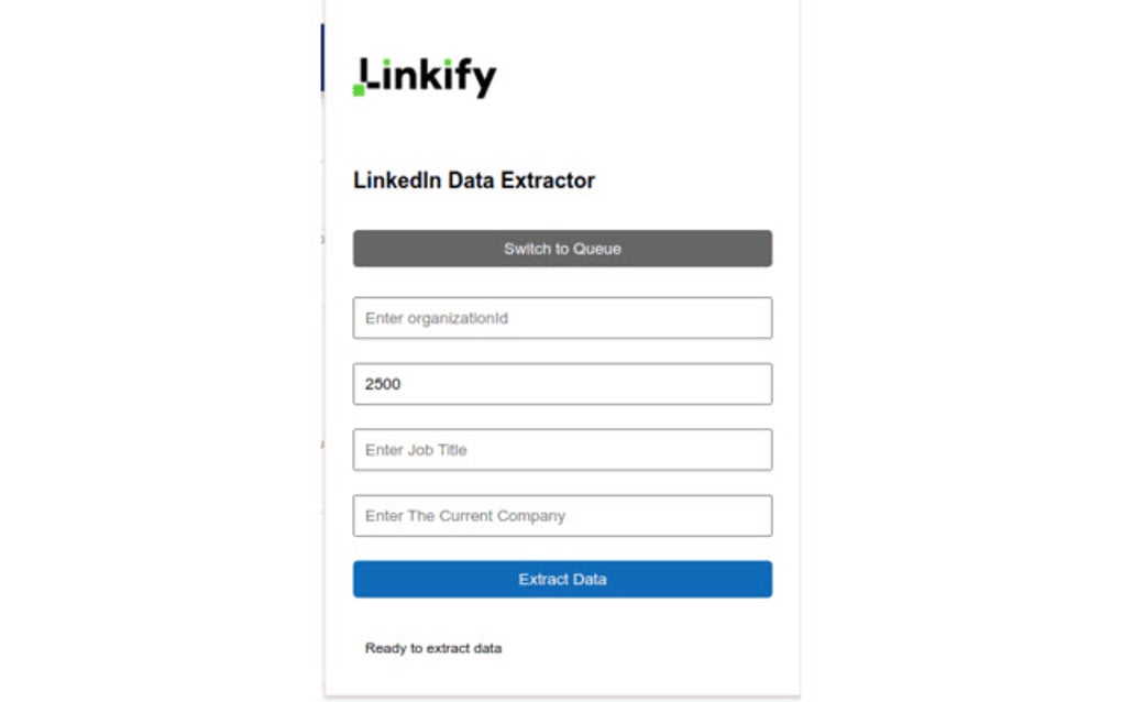 LinkedIn Data Extractor cho Google Chrome - Tiện ích mở rộng Tải về