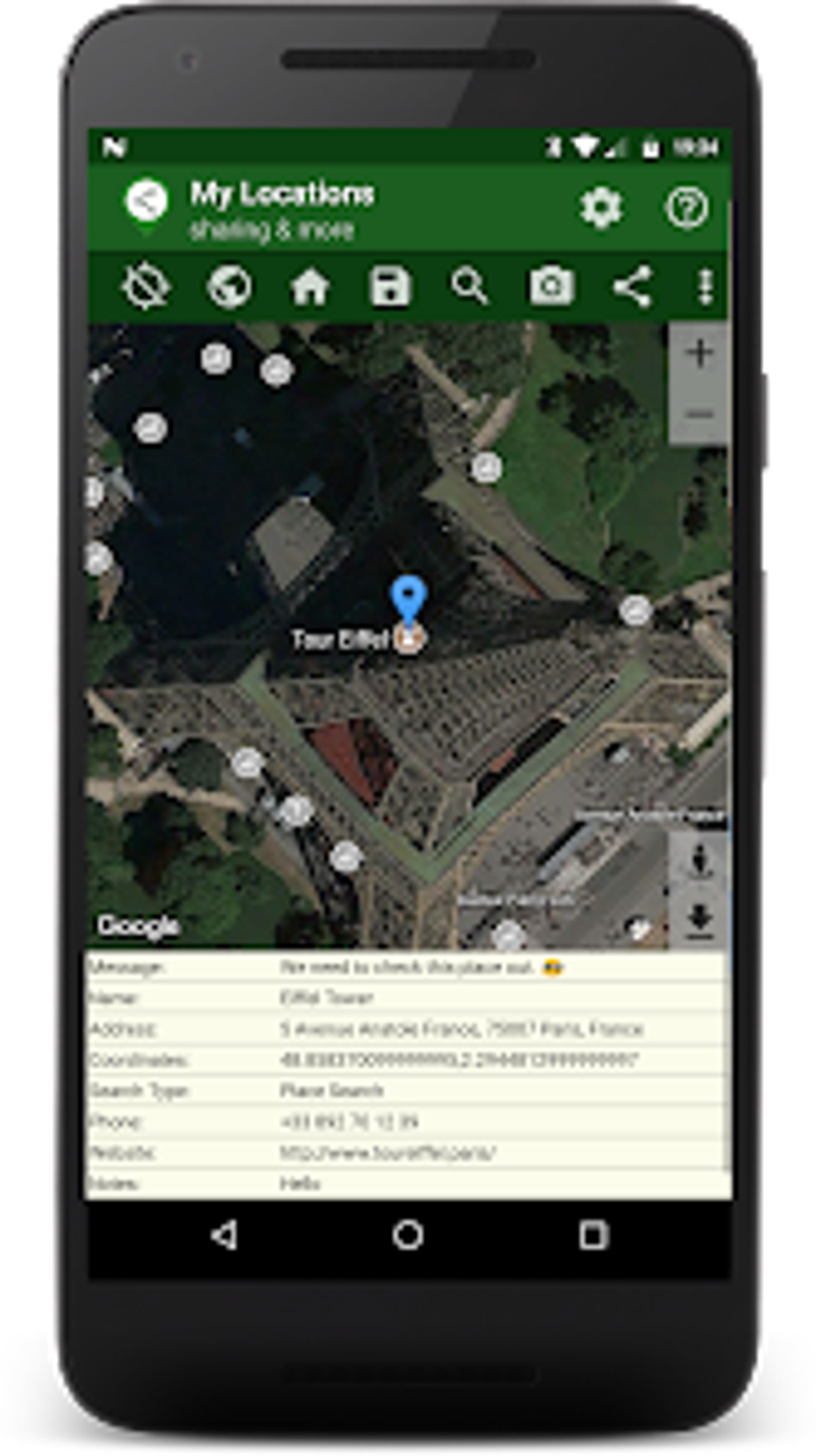 My Locations For Android Download