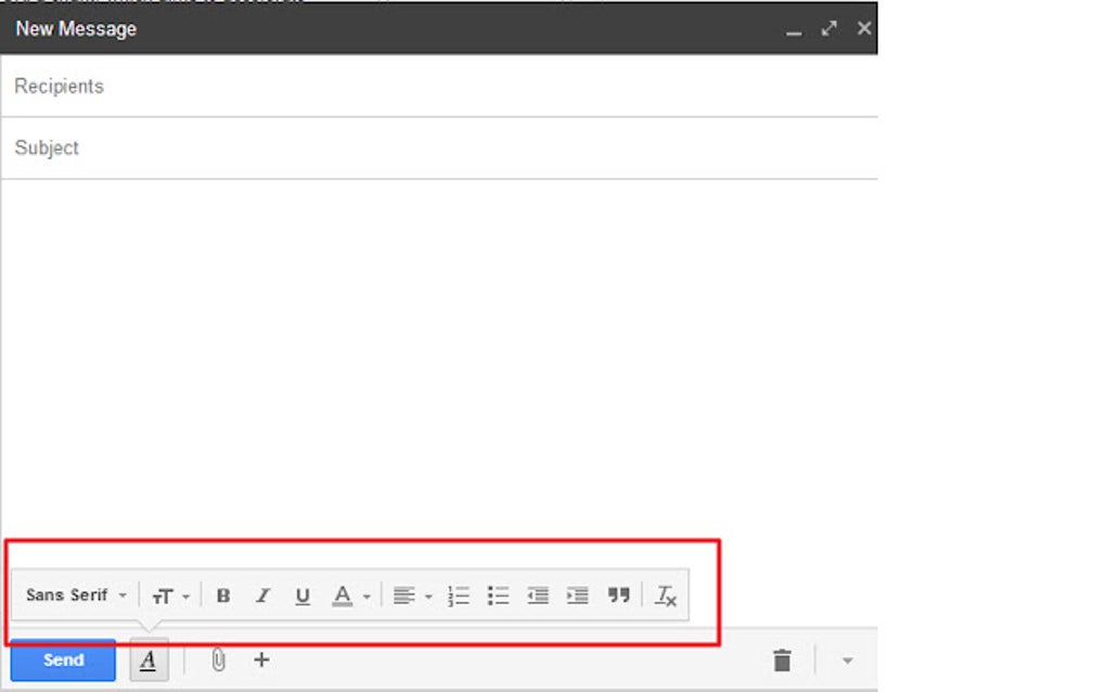 Automatic GMail Editor Toolbar for Google Chrome - Extension Download