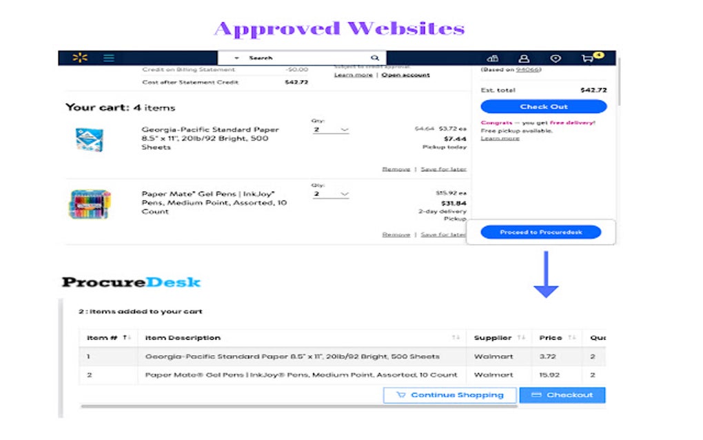 ProcureDesk Website Extension for Google Chrome - Extension Download