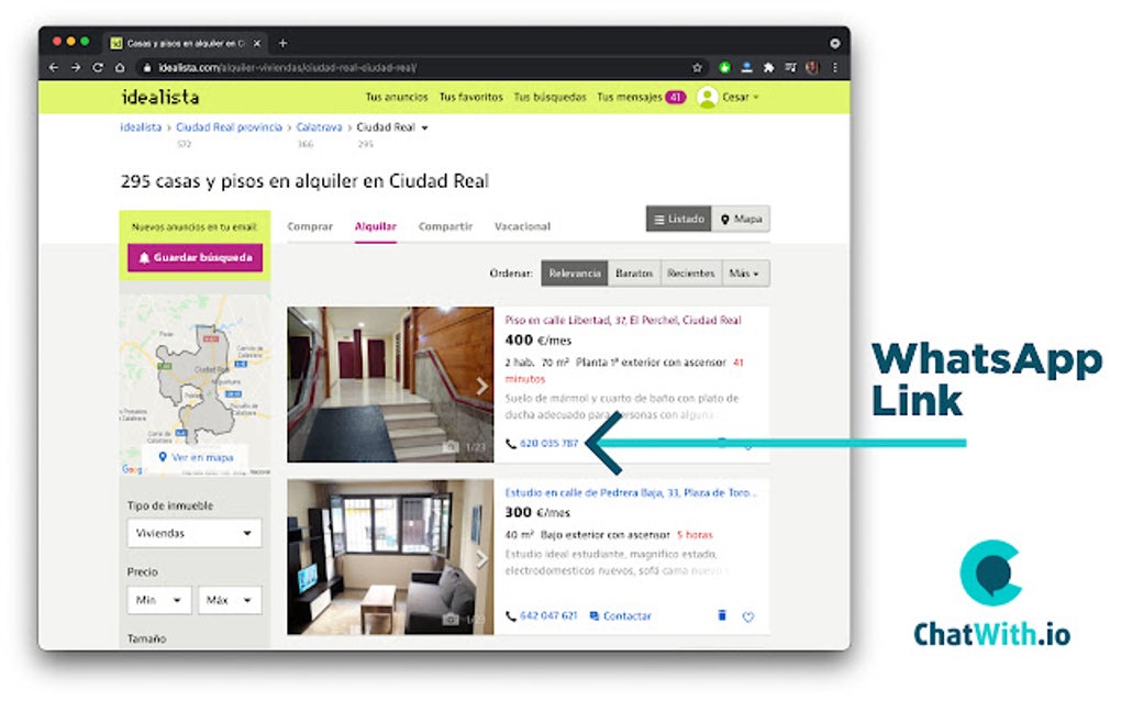 Whatsapp Link for Google Chrome - Extension Download