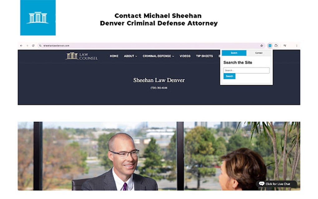 Contact Michael Sheehan para Google Chrome - Extensión Descargar