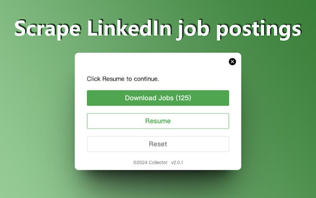 Linkedin Job Scraper - linkeder.com para Google Chrome - Extensión ...
