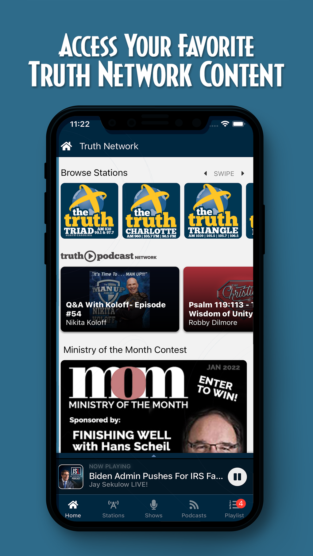 Truth Network Radio for iPhone - Download