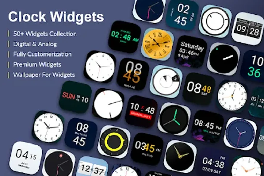 Clock Widget para Android - Descargar