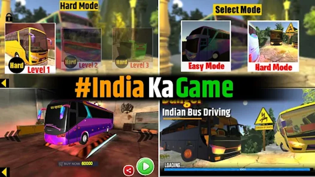 Danger Indian Bus Driving 2022 for Android - Download