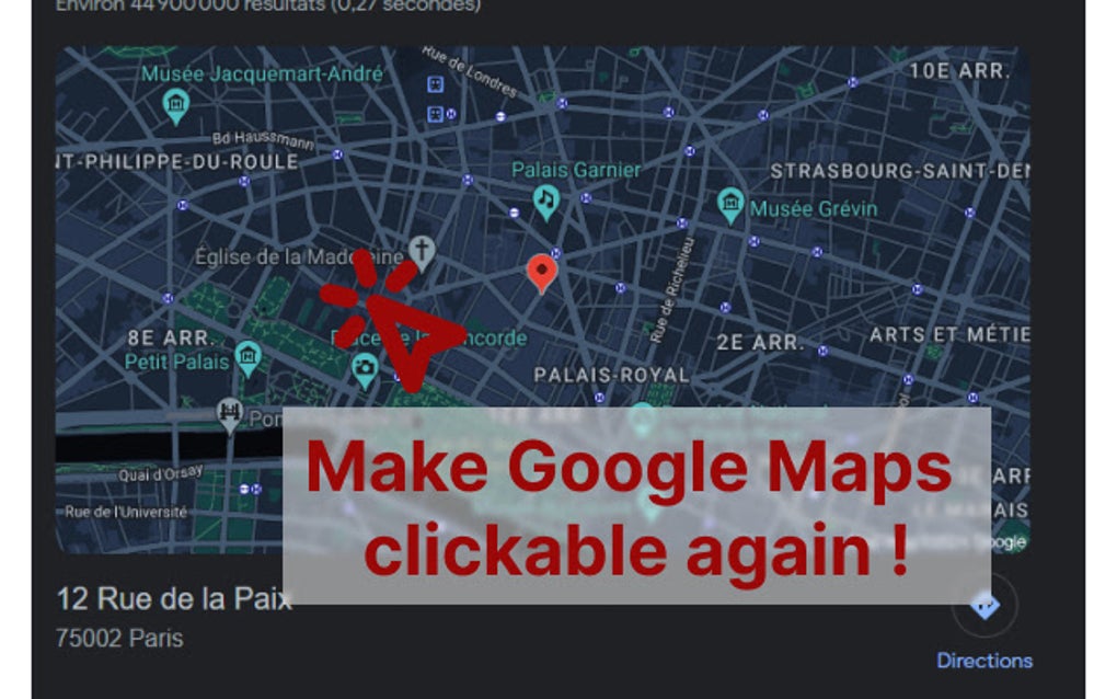 Click on Maps cho Google Chrome - Tiện ích mở rộng Tải về