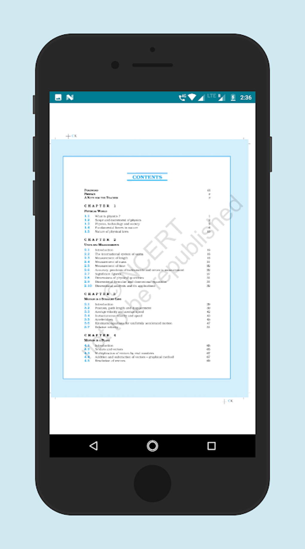 11th NCERT Physics Textbook (Part I) APK für Android - Download