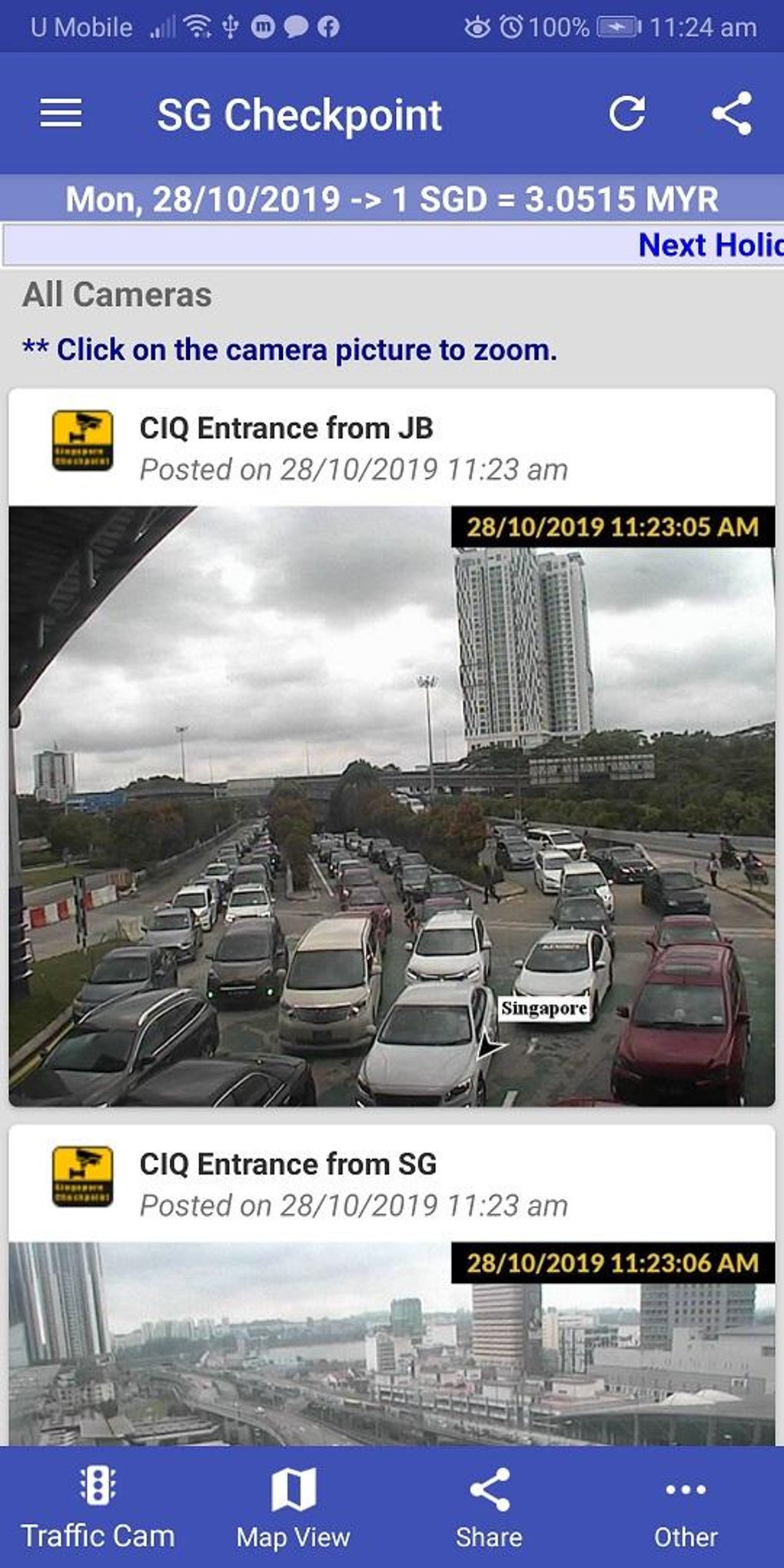 Singapore Checkpoint Traffic for Android - Download
