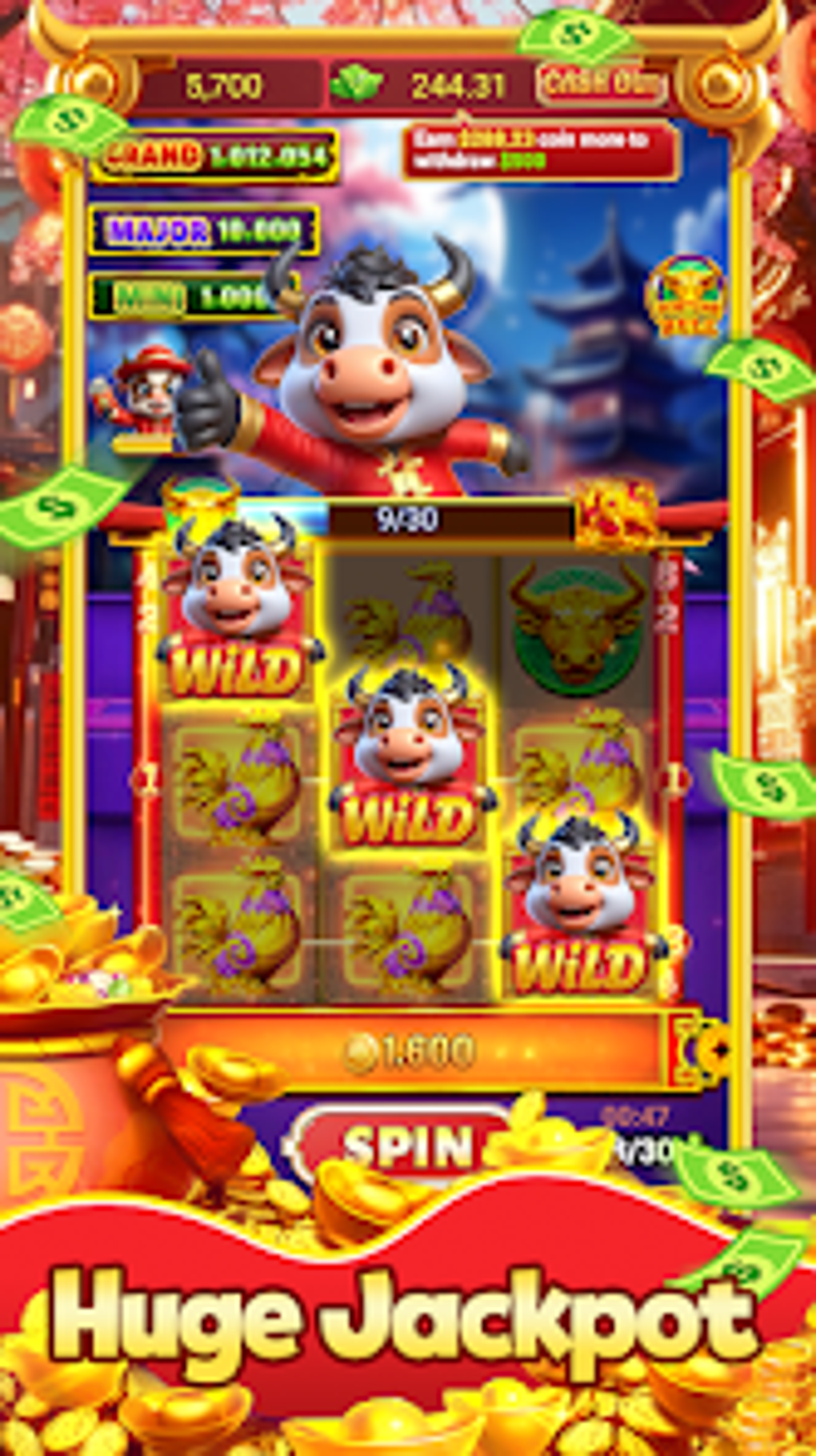 Bull Slots:Fortune Boom para Android - Descargar