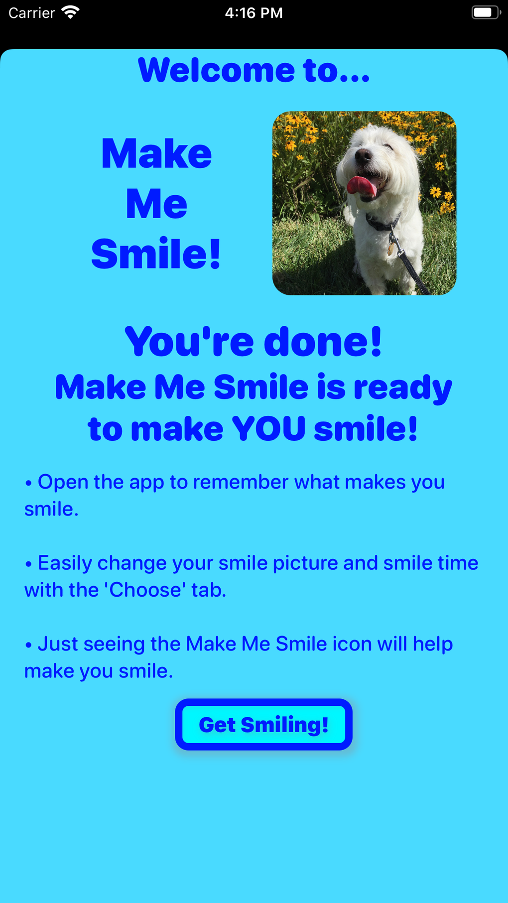 Make Me Smile para iPhone - Descargar