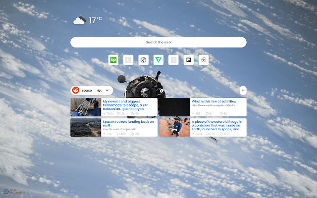 Panorama Tab for Google Chrome - Extension Download