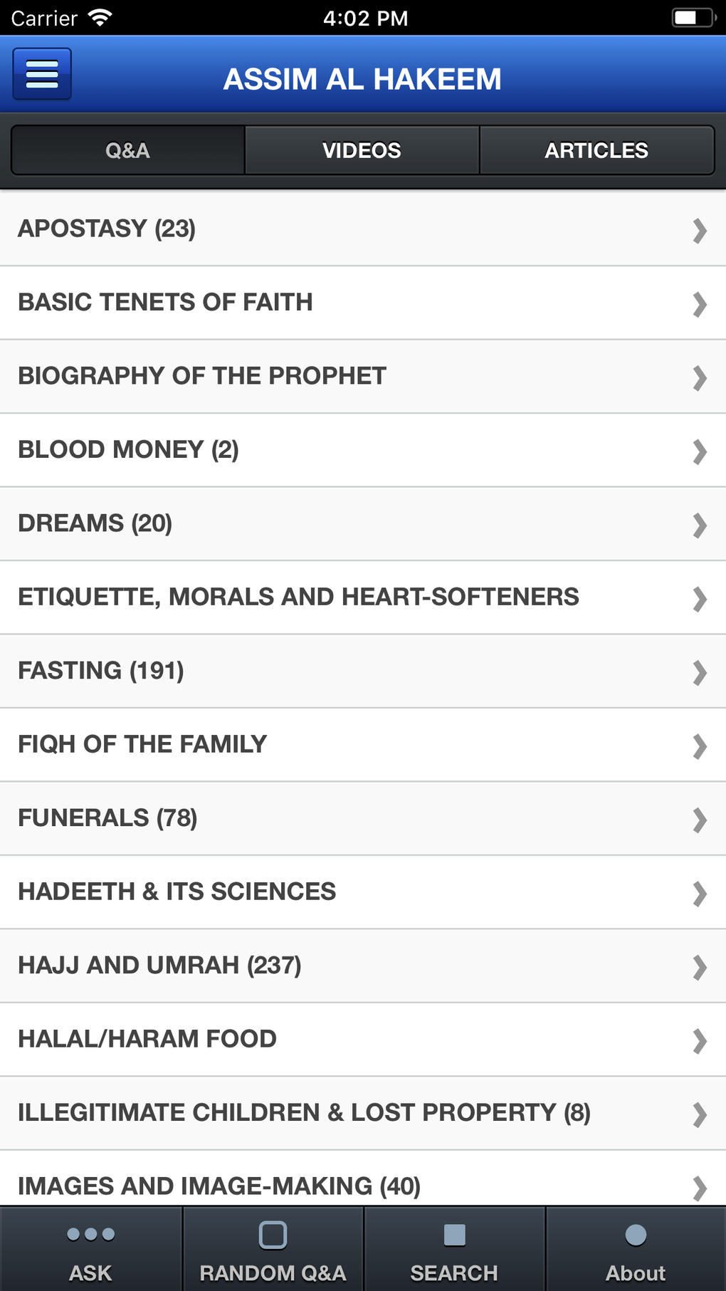 Assim Al Hakeem for iPhone - Download