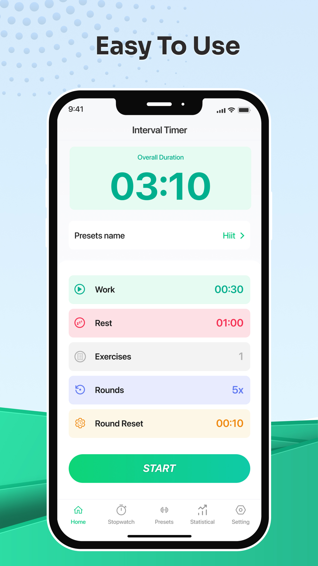 Interval timer Hiit timer for iPhone - Download