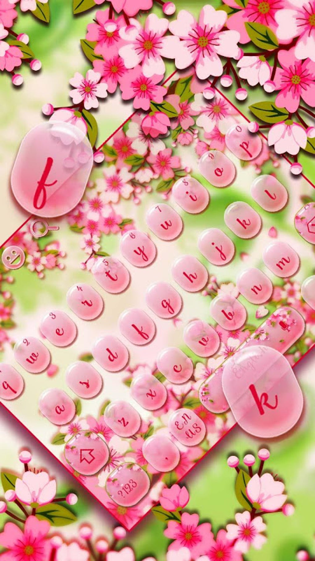 Pink Summer Flower Keyboard APK for Android - Download