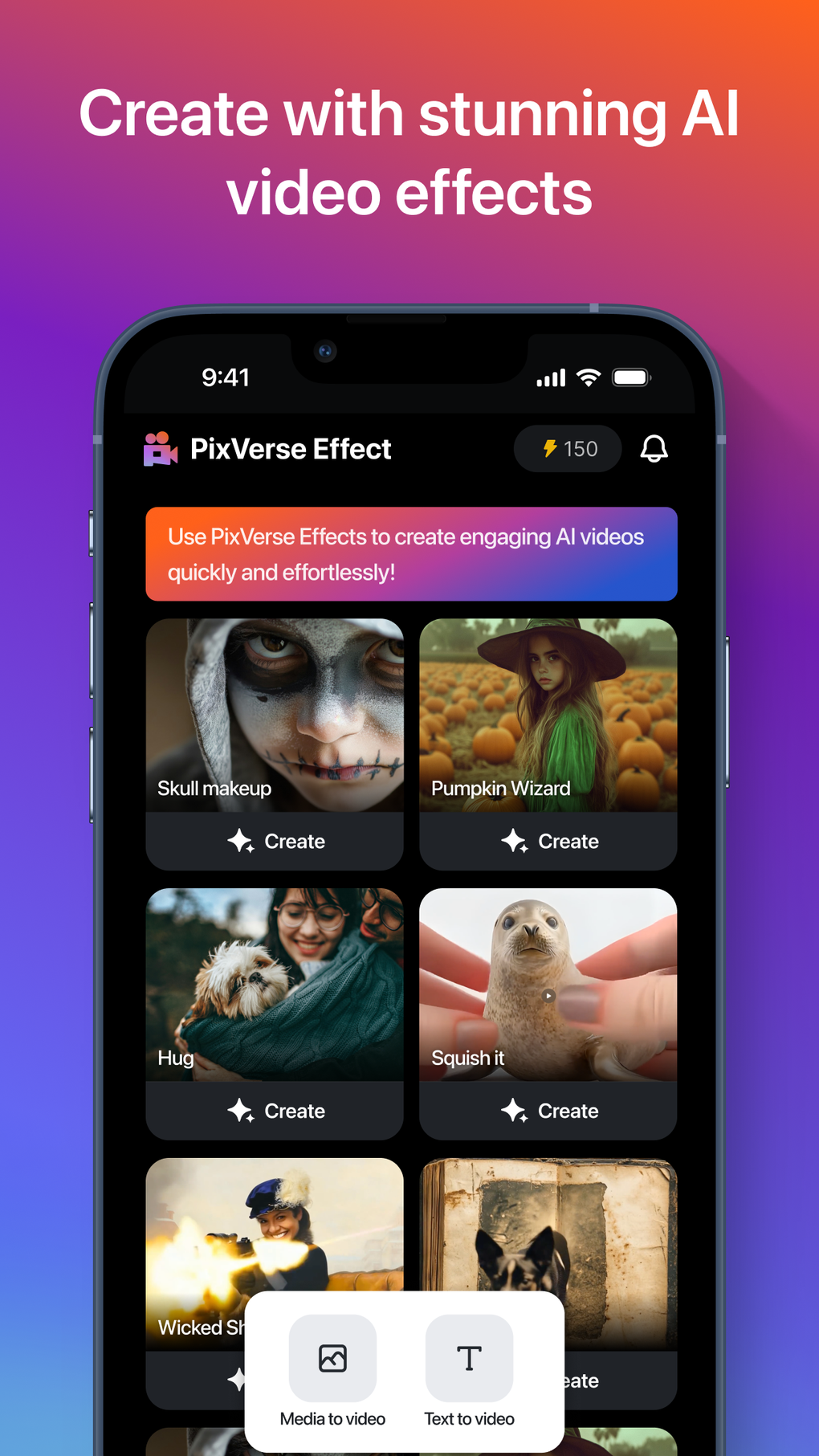 iPhone 용 PixVerse: AI Video Generator - 다운로드