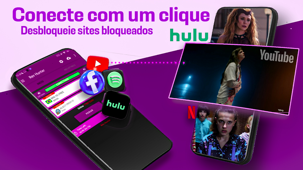 Rev Hunter - VPN Premium para Android - Download