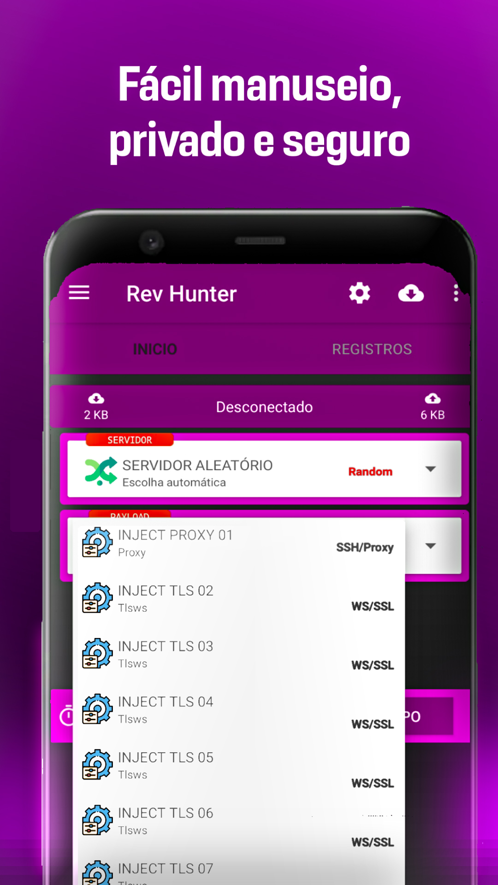 Rev Hunter - VPN Premium para Android - Download