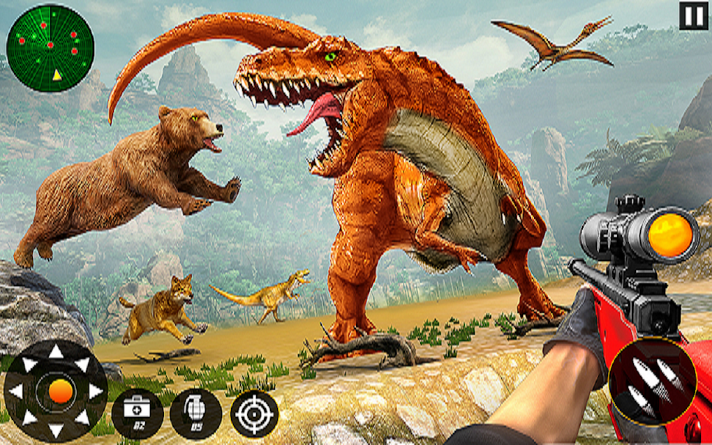 Wild Dino Hunting Zoo Games APK for Android - Download