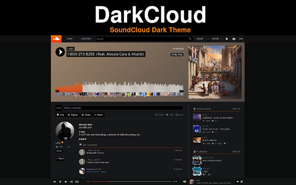 DarkCloud for Google Chrome - Extension Download