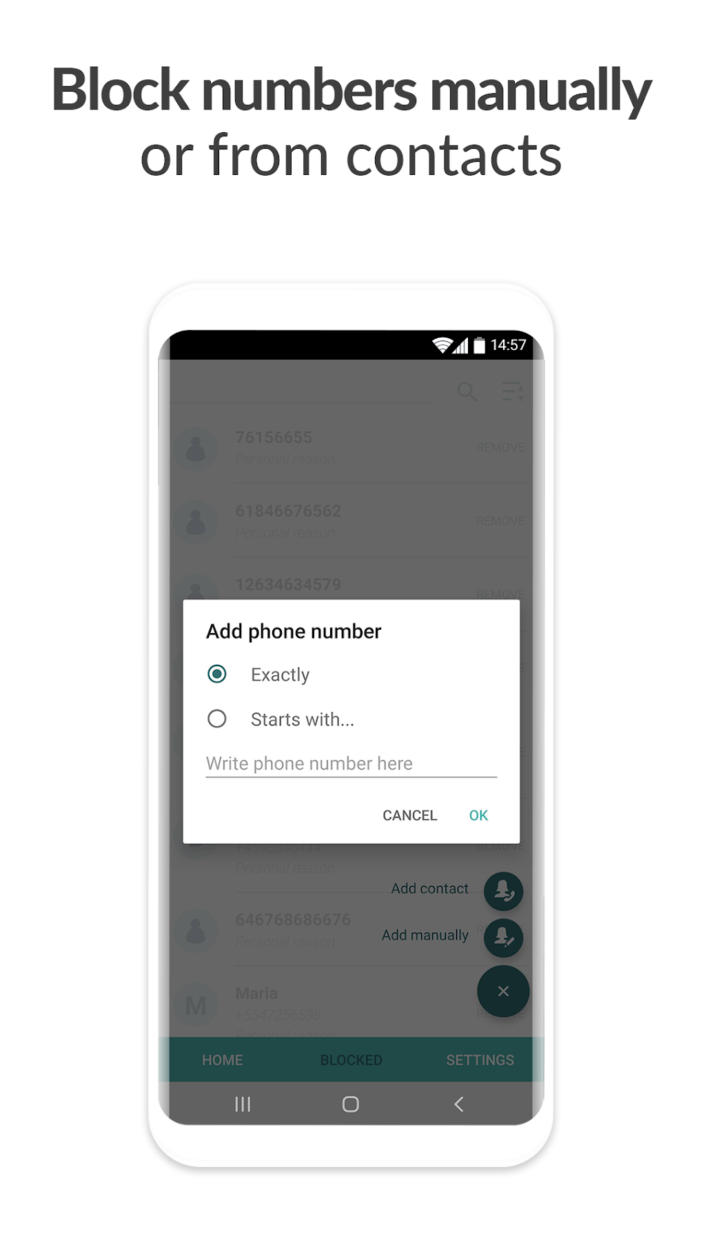 Call Name Announcer Blocker para Android - Descargar