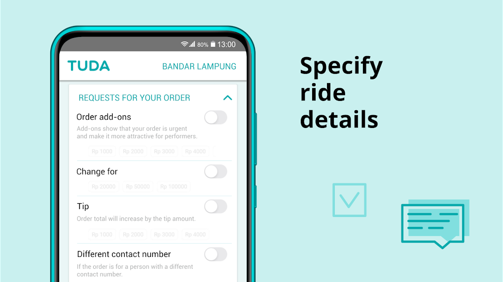 TUDA order a ride APK for Android - Download