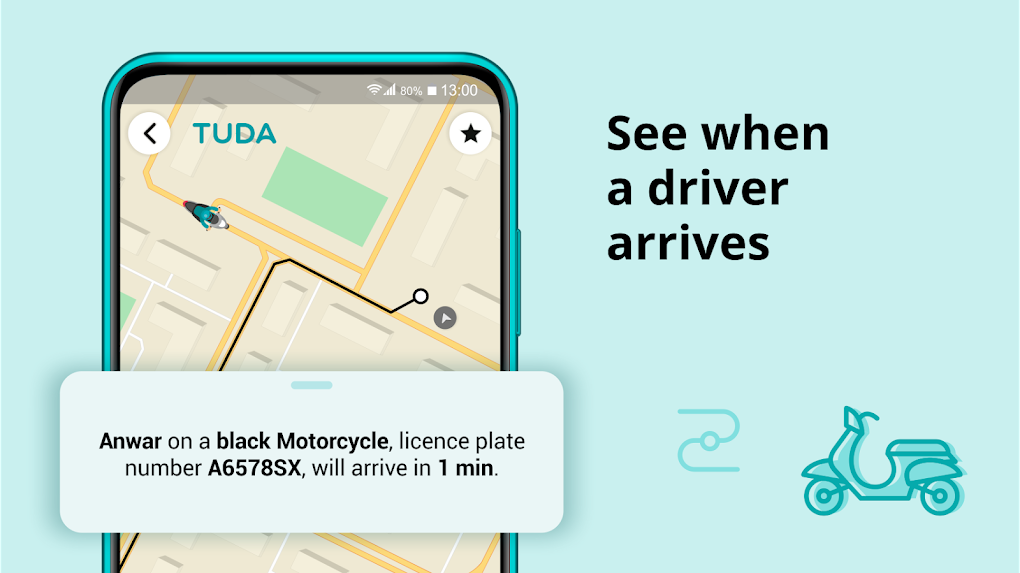 TUDA order a ride APK for Android - Download