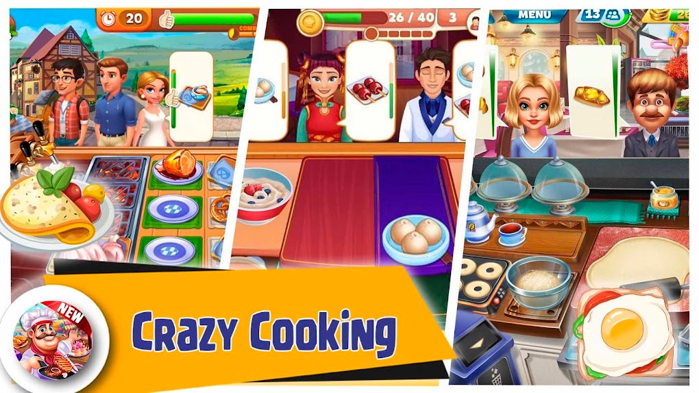 Burger Crazy Chef: Burger Game for Android - Download