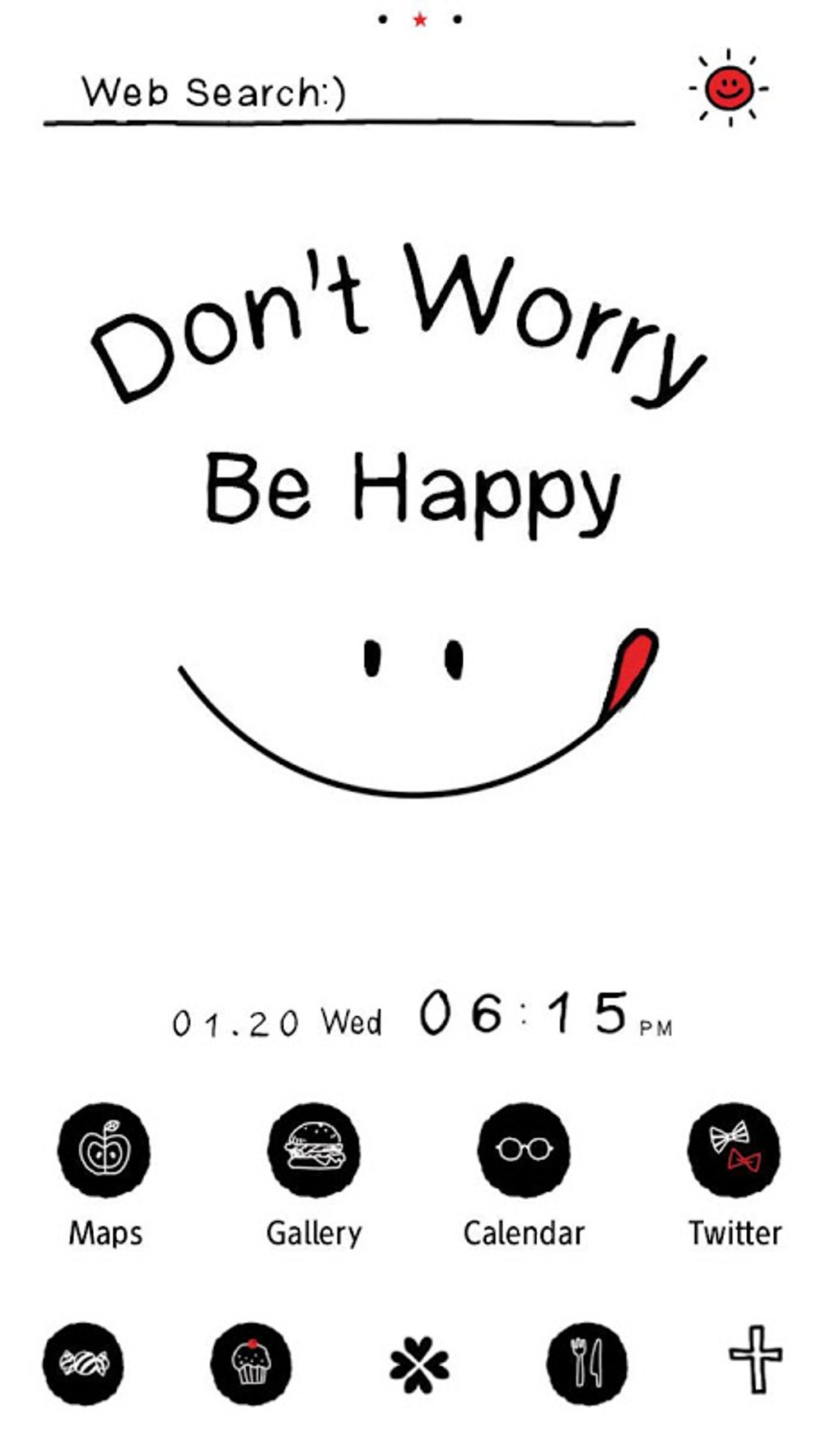 Don't Worry Be Happy Theme APK for Android - Download