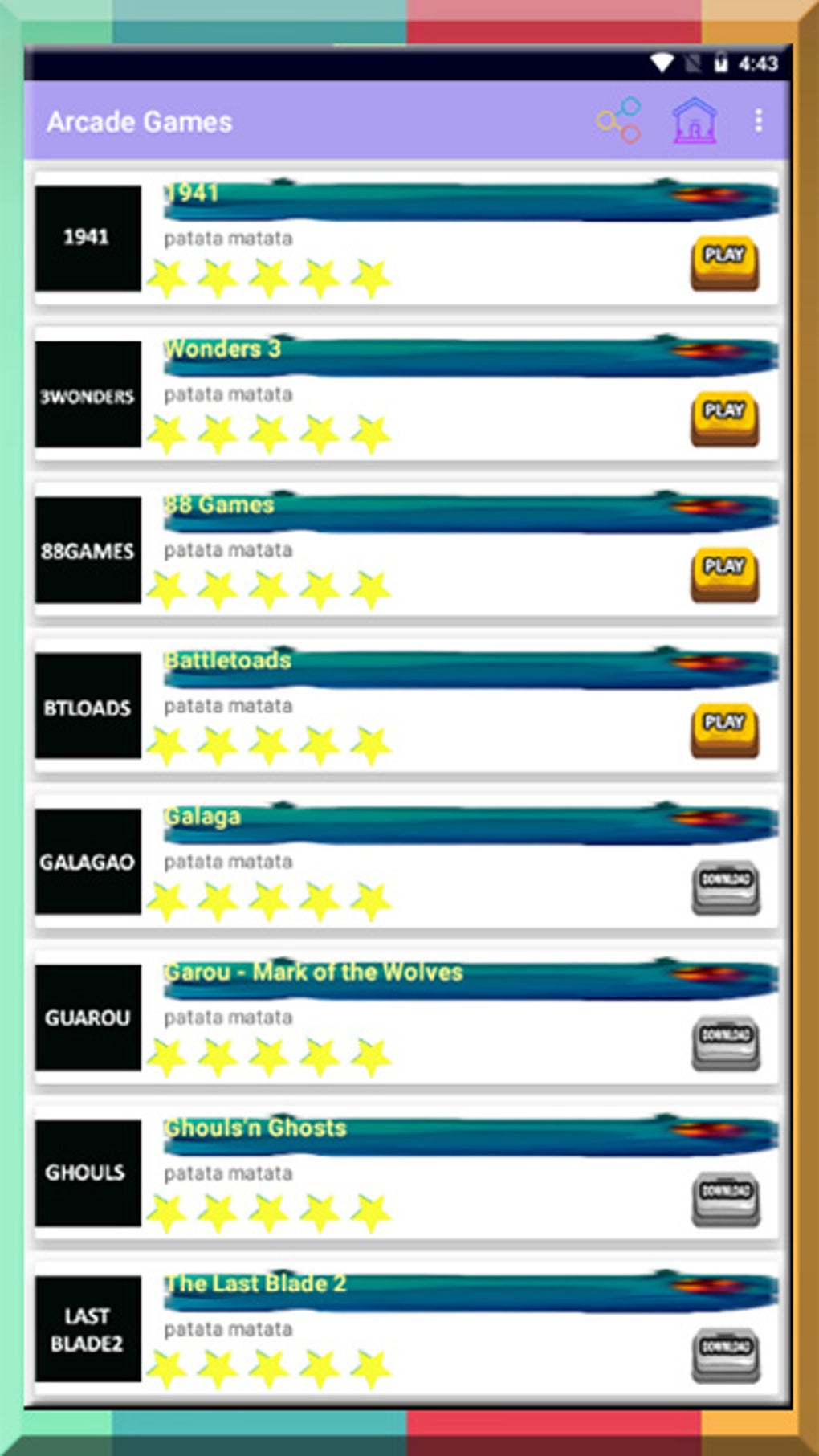 Ultimate Arcade 2002 - Magic para Android - Descargar