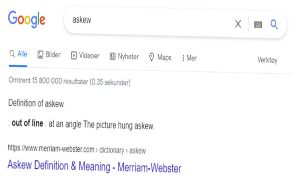 Askew for Google Chrome - Extension Download