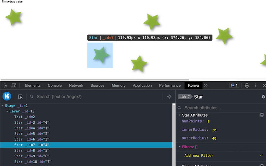 KonvaJS Devtools Google Chrome 용 - 확장 프로그램 다운로드