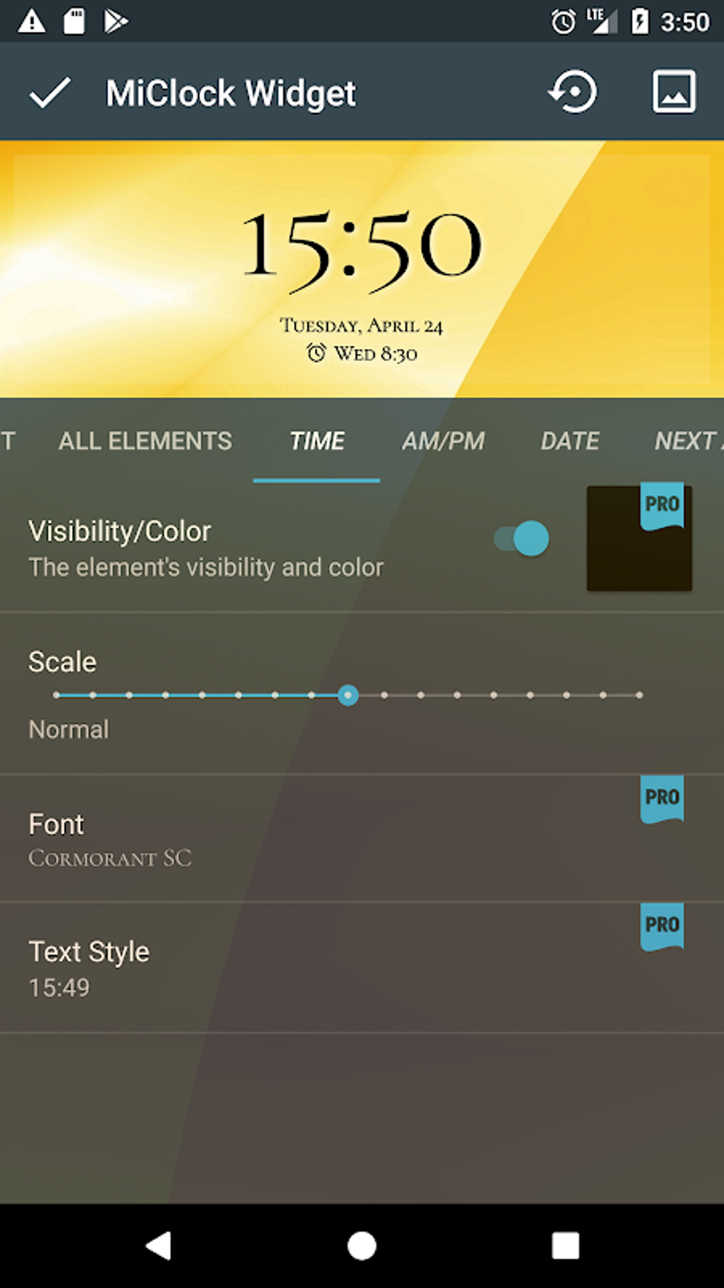 MiClock / LG G4 Clock Widget APK for Android - Download
