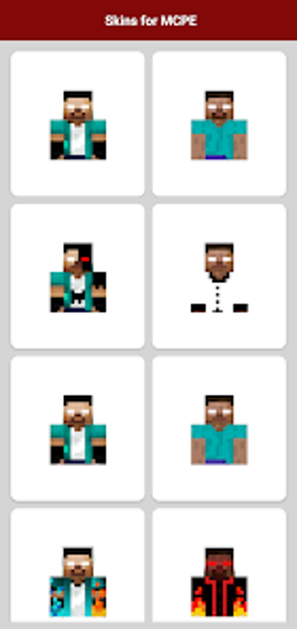 Herobrine Skins for Minecraft para Android - Descargar