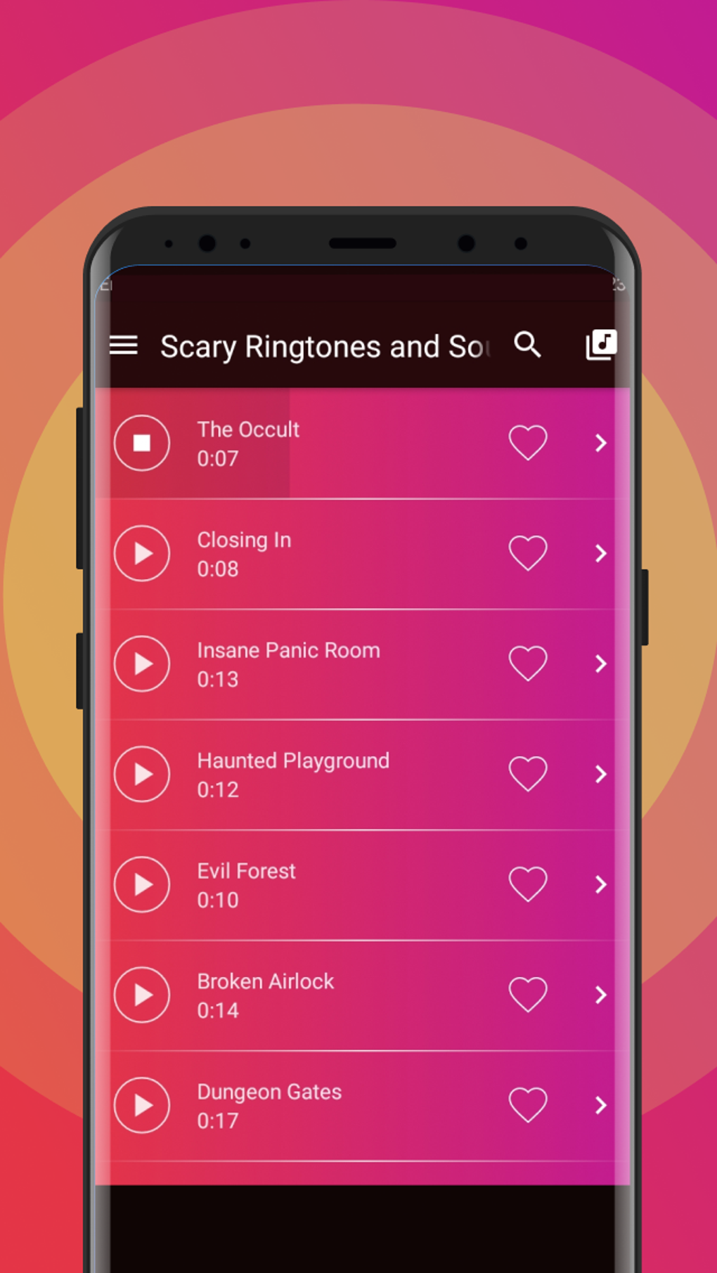 Scary Ringtones and Sounds for Android - Download