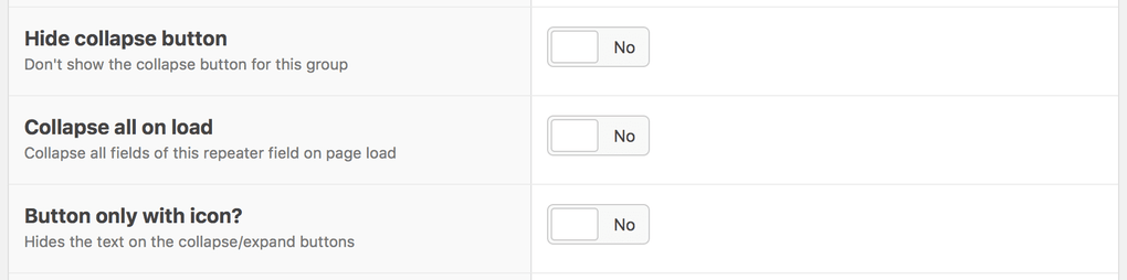 ACF Repeater amp Flexible Content Collapser para WordPress - Descargar