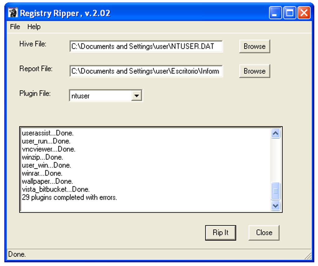RegRipper - Descargar