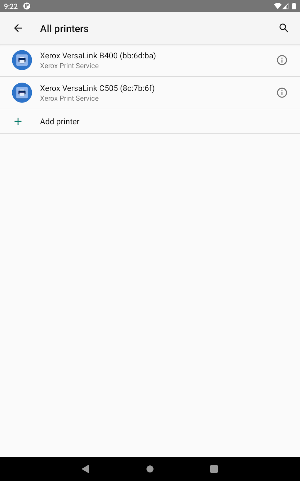 Xerox Print Service Plugin APK para Android - Descargar