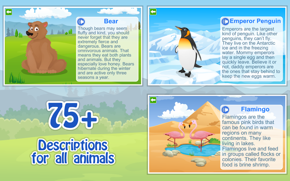 Kids Learn about Animals Lite pour Android - Télécharger