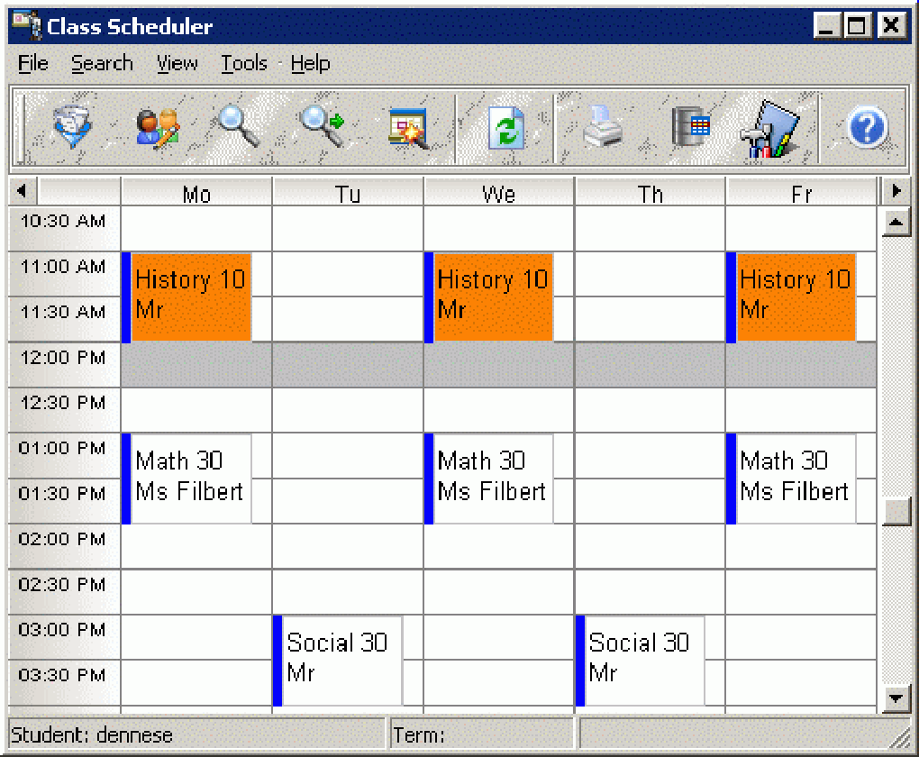 CyberMatrix Class Scheduler - Download