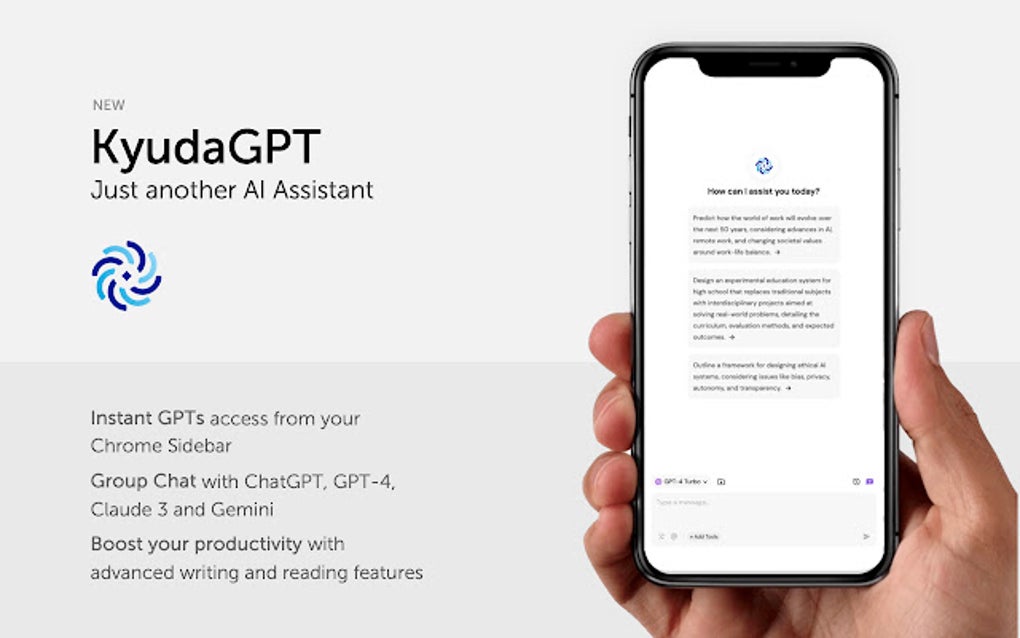 KyudaGPT • AI Assistant for Google Chrome - Extension Download