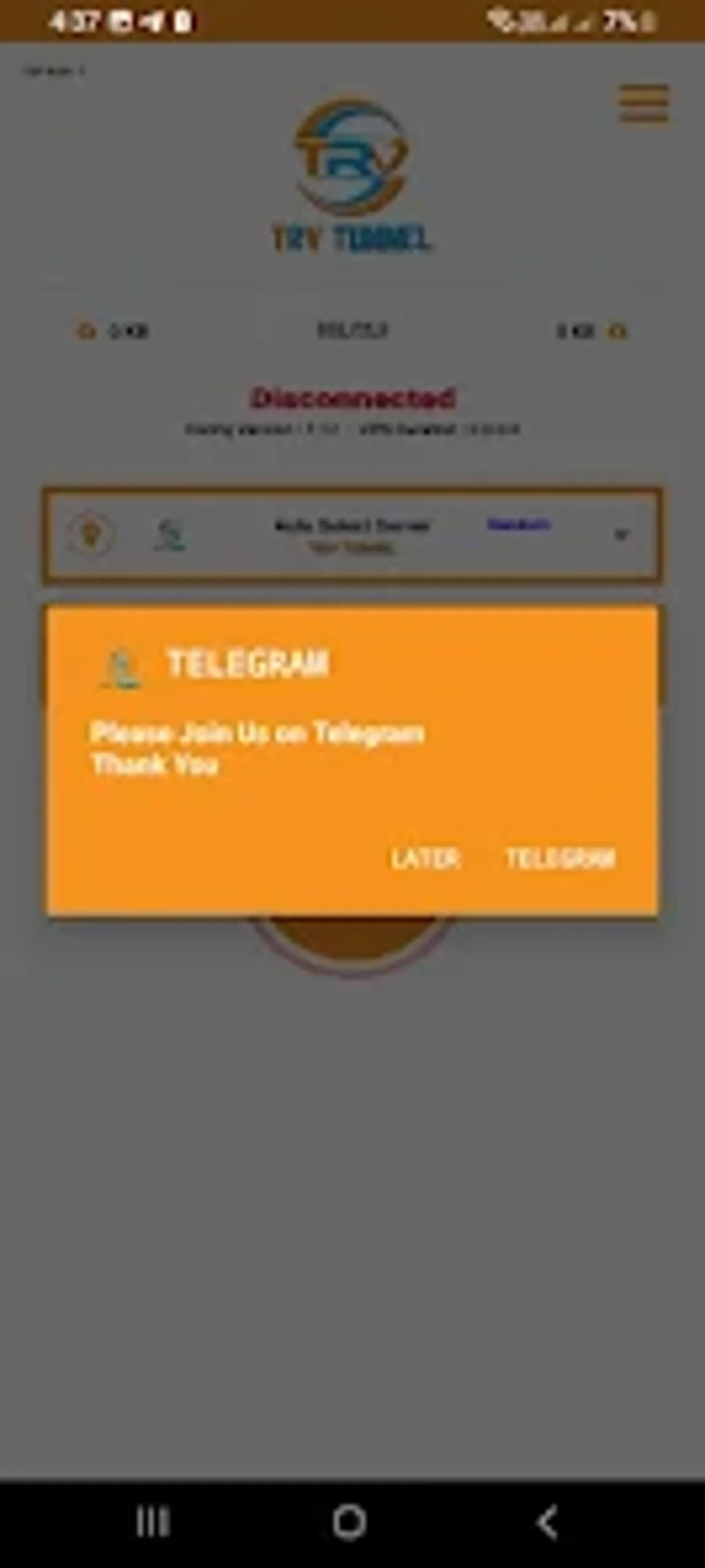 TRV TUNNEL- VPN Proxy for Android - Download