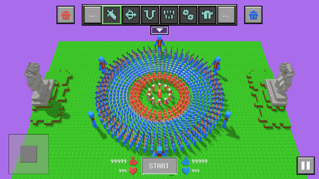 Blocky Ragdoll Battle pour iPhone - Télécharger