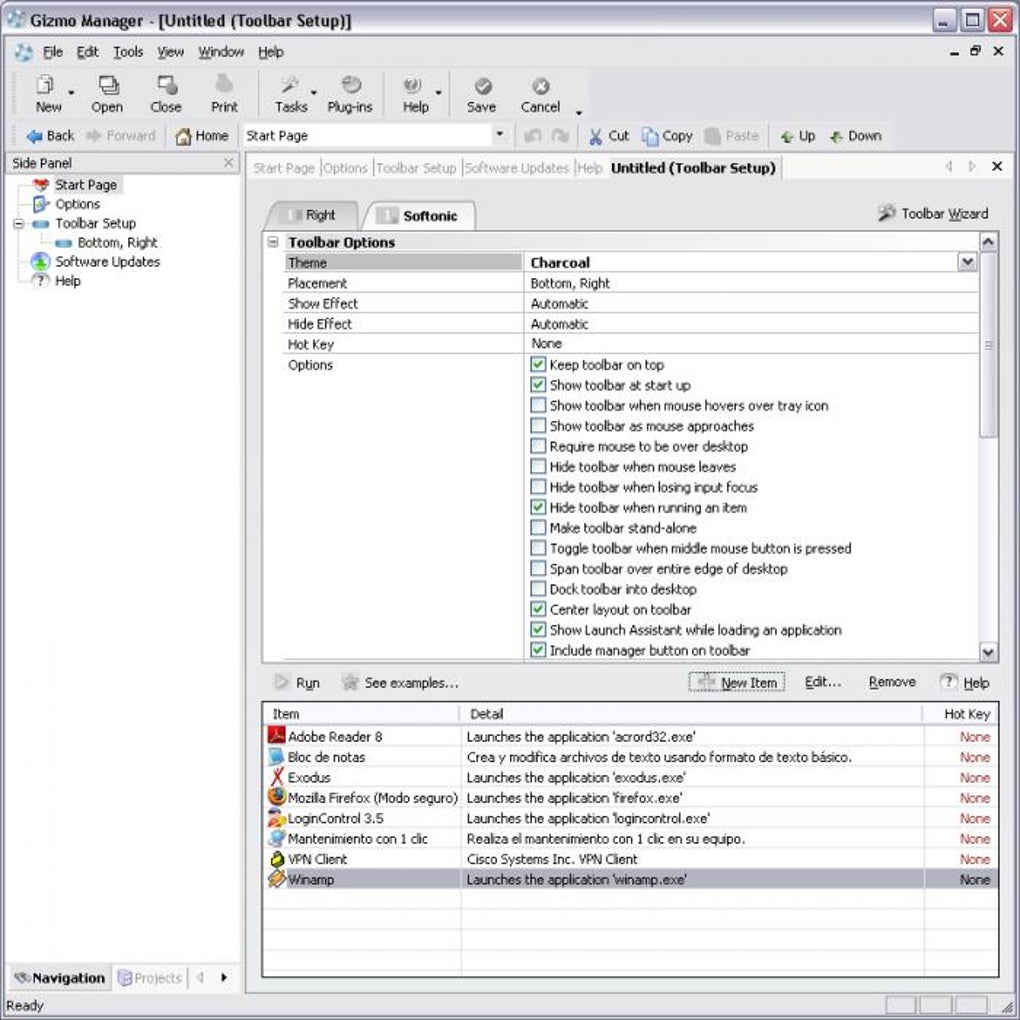 Gizmo Toolbar - Descargar